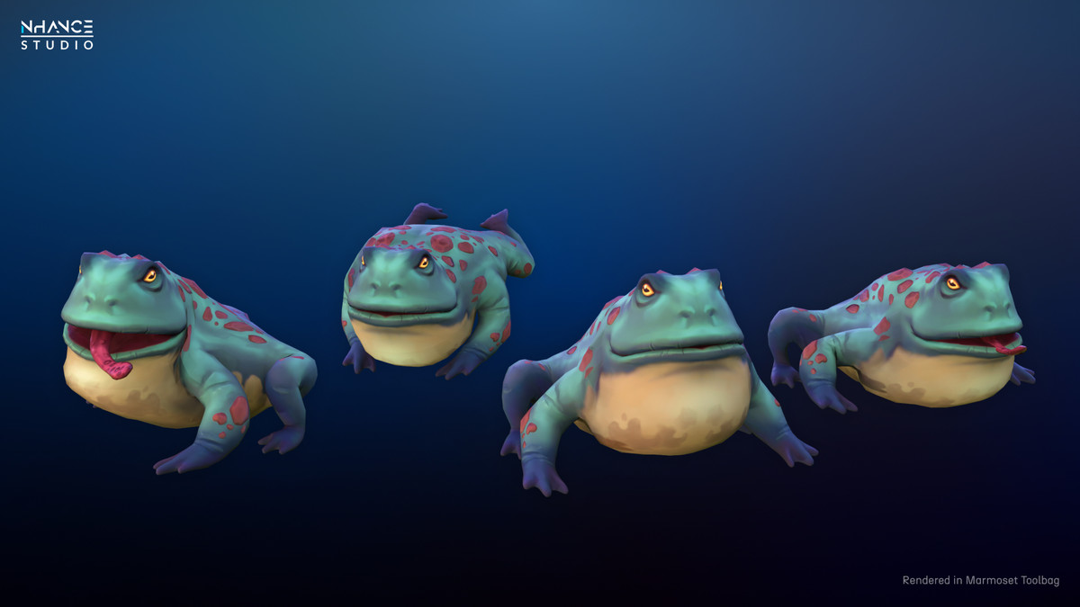 Stylized Fantasy Toad
