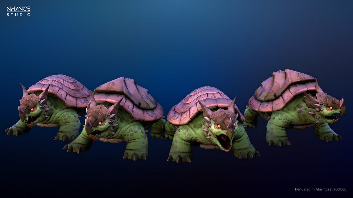 Stylized Fantasy Turtle