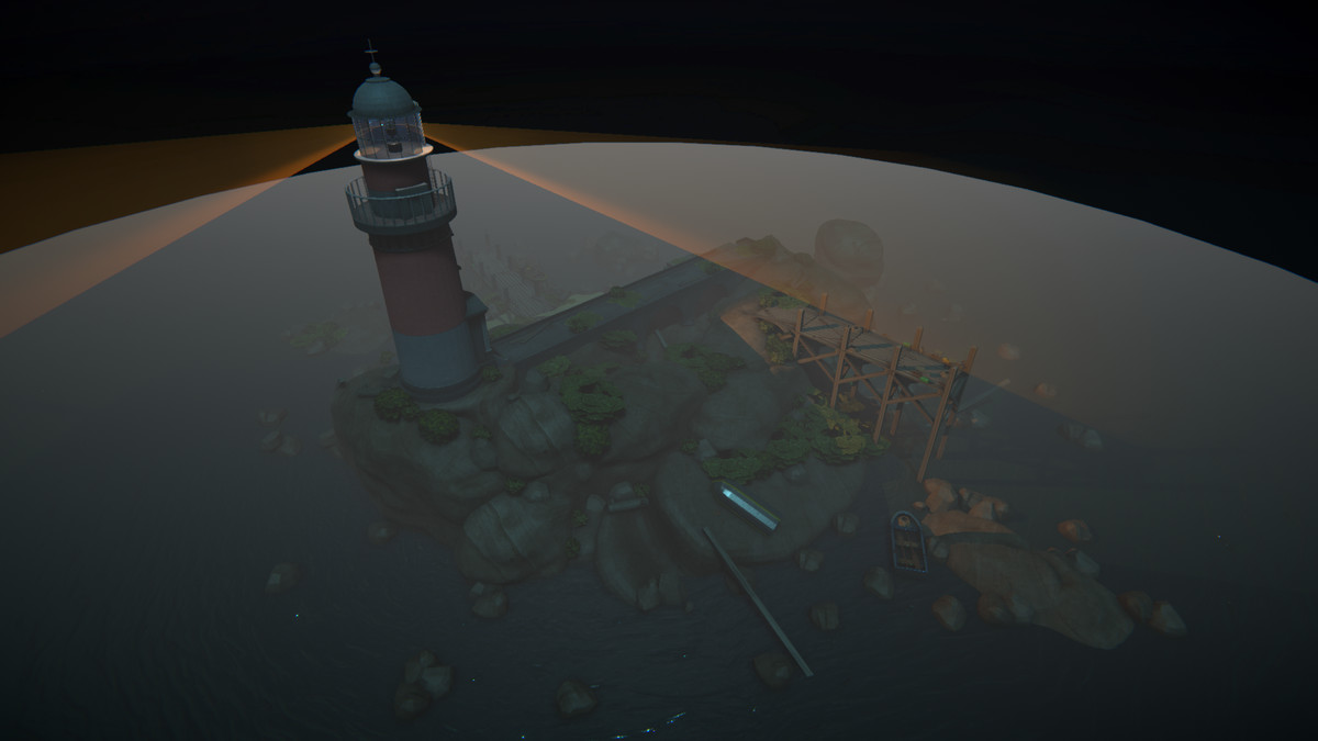 Realistic Beachfront Lighthouse Asset Package