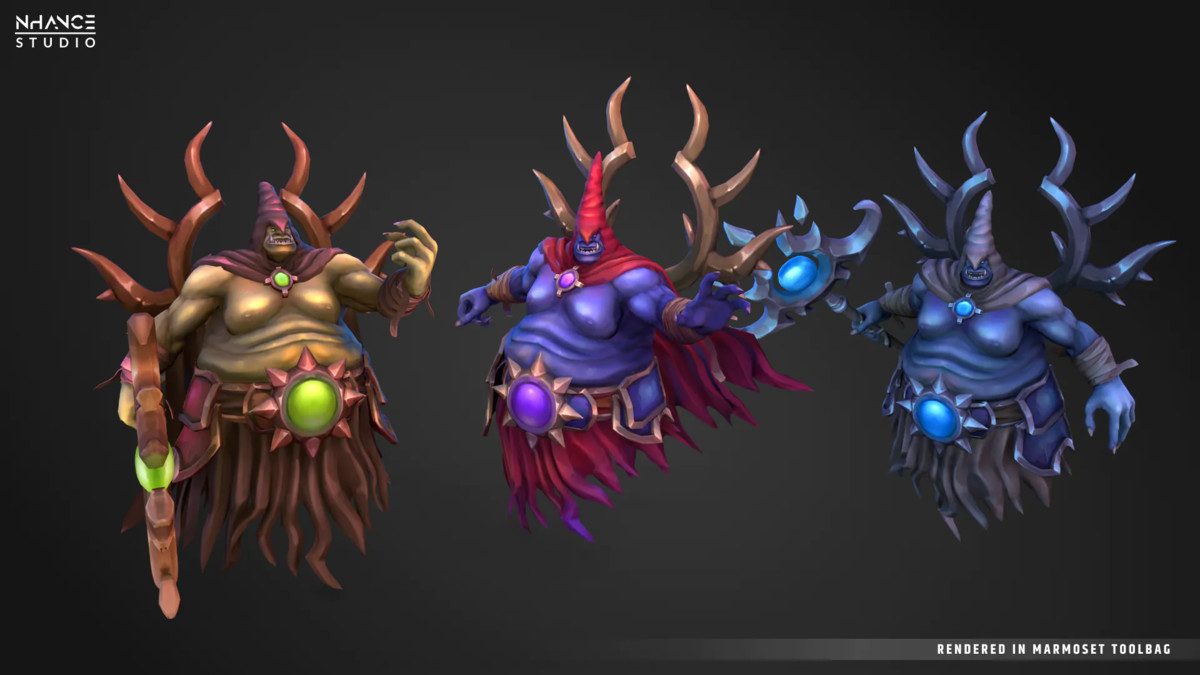 Stylized Fantasy Enemy NPC Bundle #2