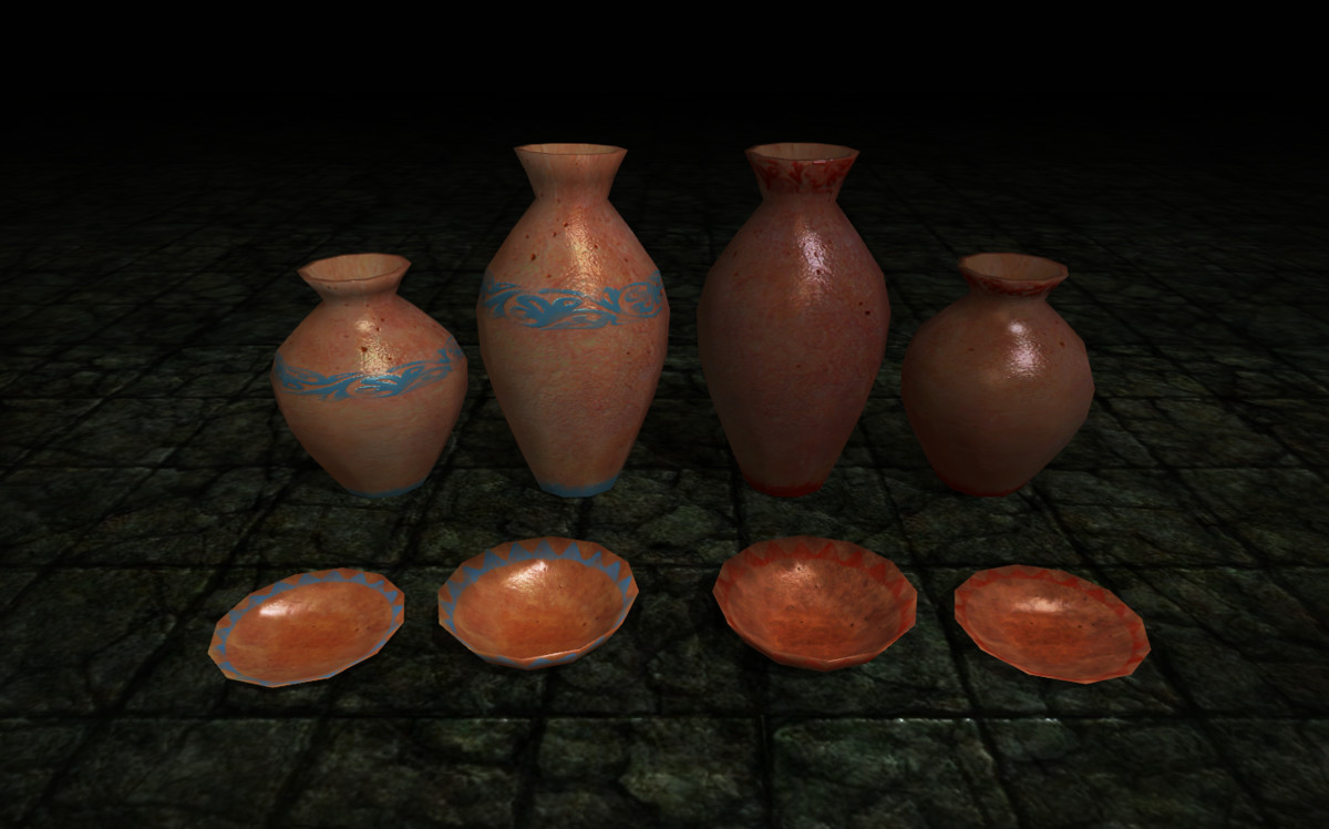 Ancient Breakable Pottery