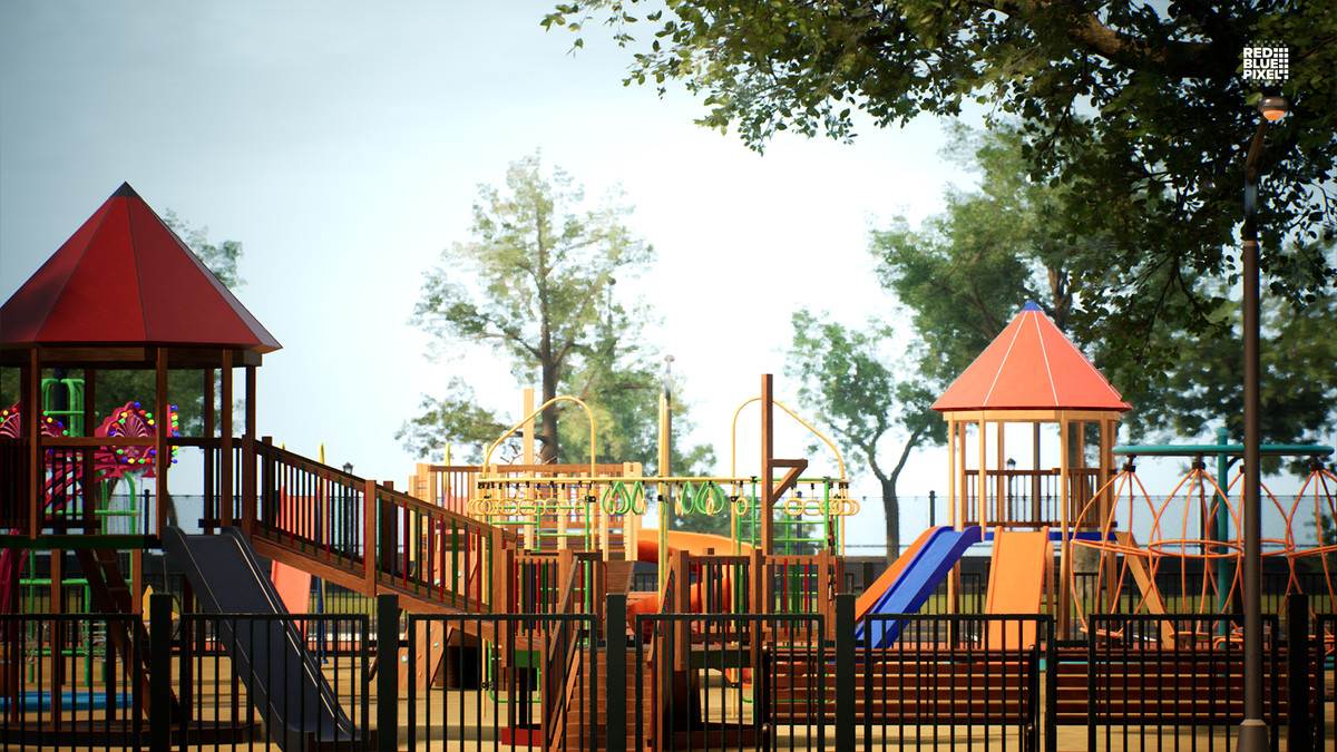 Modern Children’s Playground