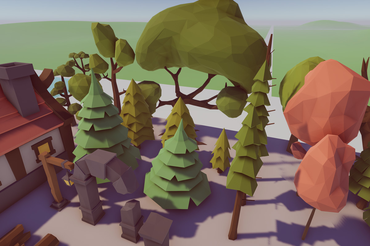 Low-Poly Nature Pack