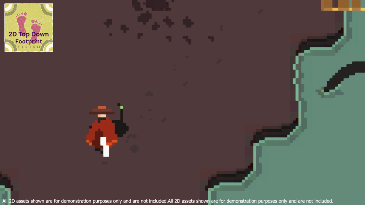 2D TopDown Footprint System