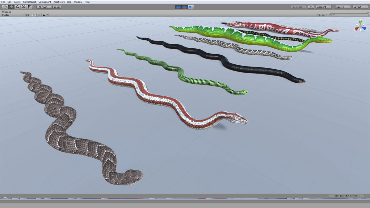 Animated Snakes PBR Ultimate Vol 2