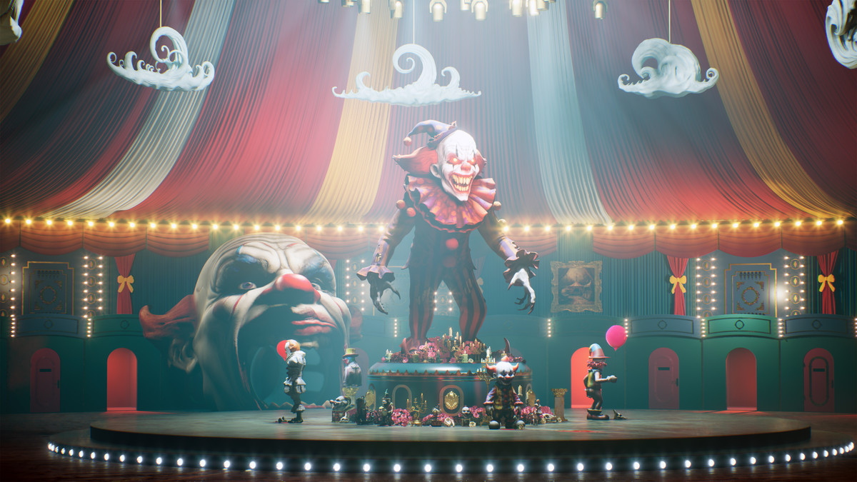 Creepy Circus Arena Modular Environment