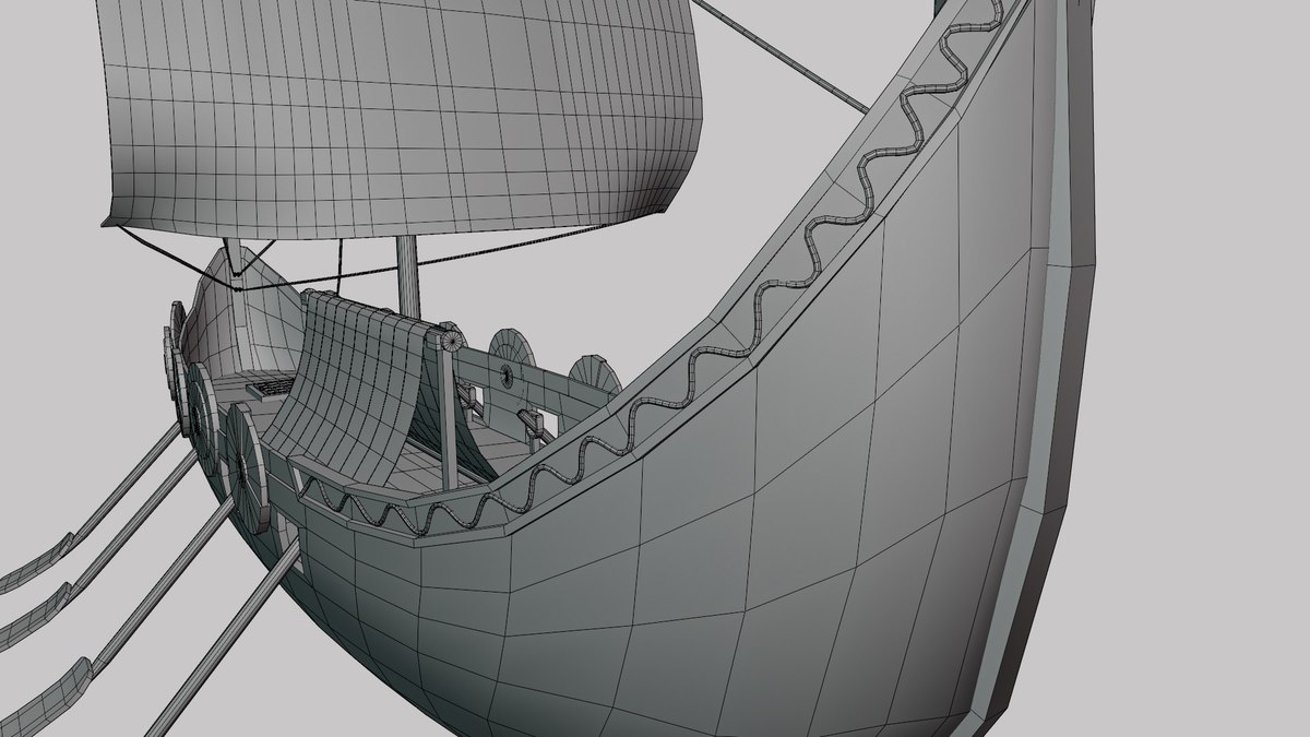 Viking Ship URP & HDRP Textures