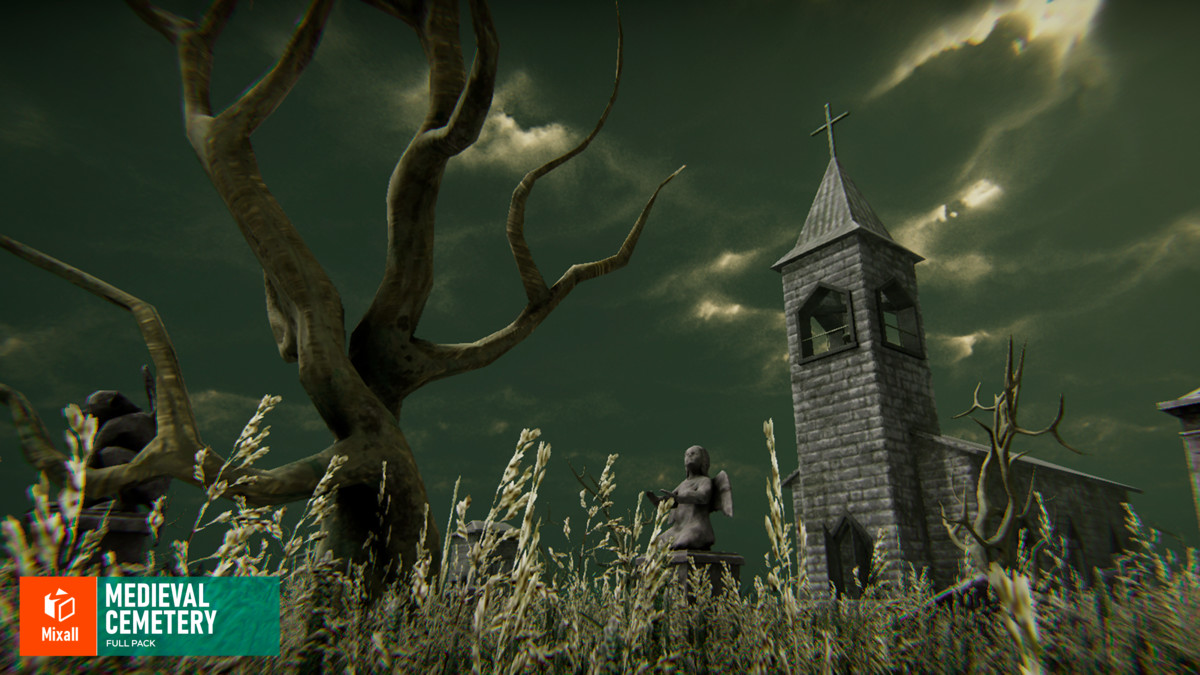 Medieval Cemetery - Full Pack