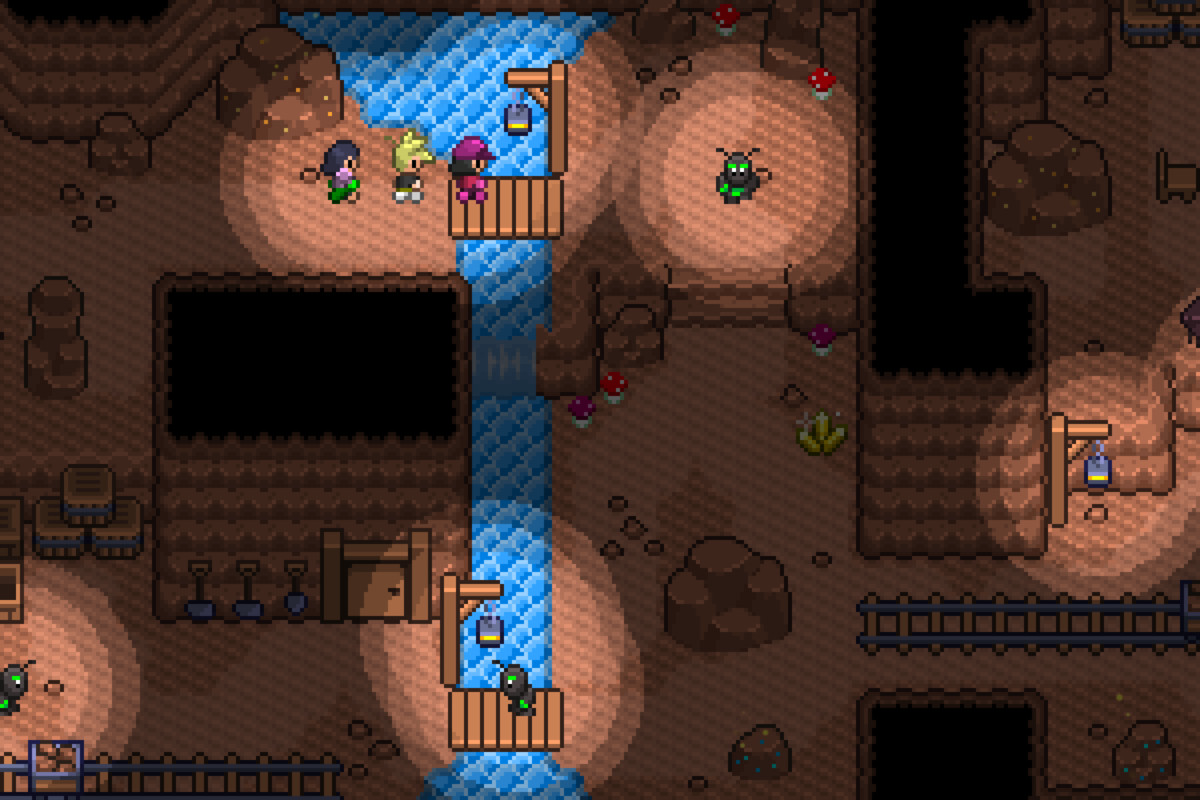 2D TopDown Caves Tileset - Fantasy Dreamland