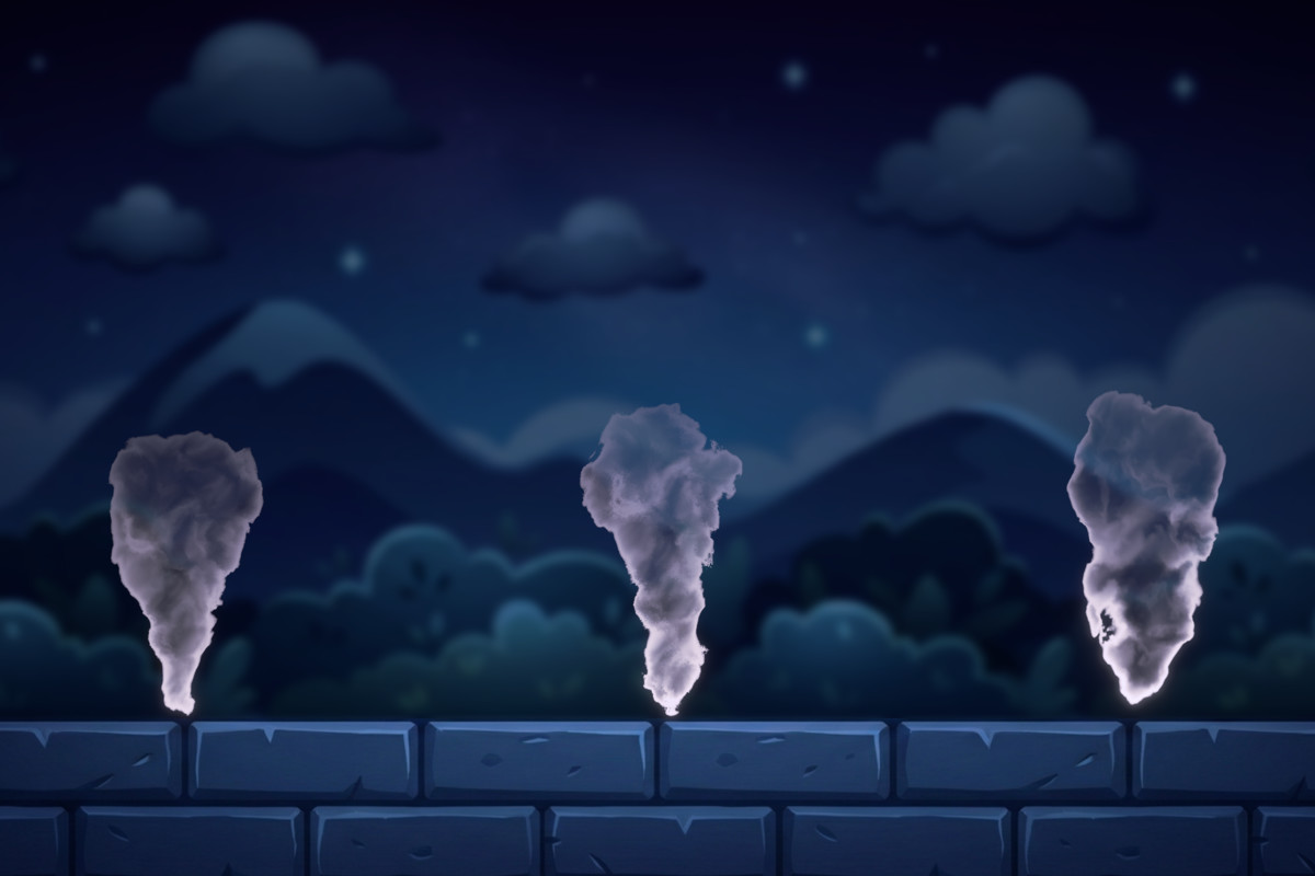 Stylized 2D Fire & Smoke VFX Pack