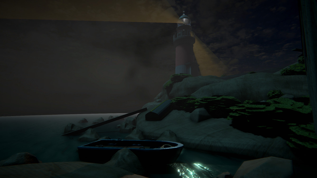 Realistic Beachfront Lighthouse Asset Package
