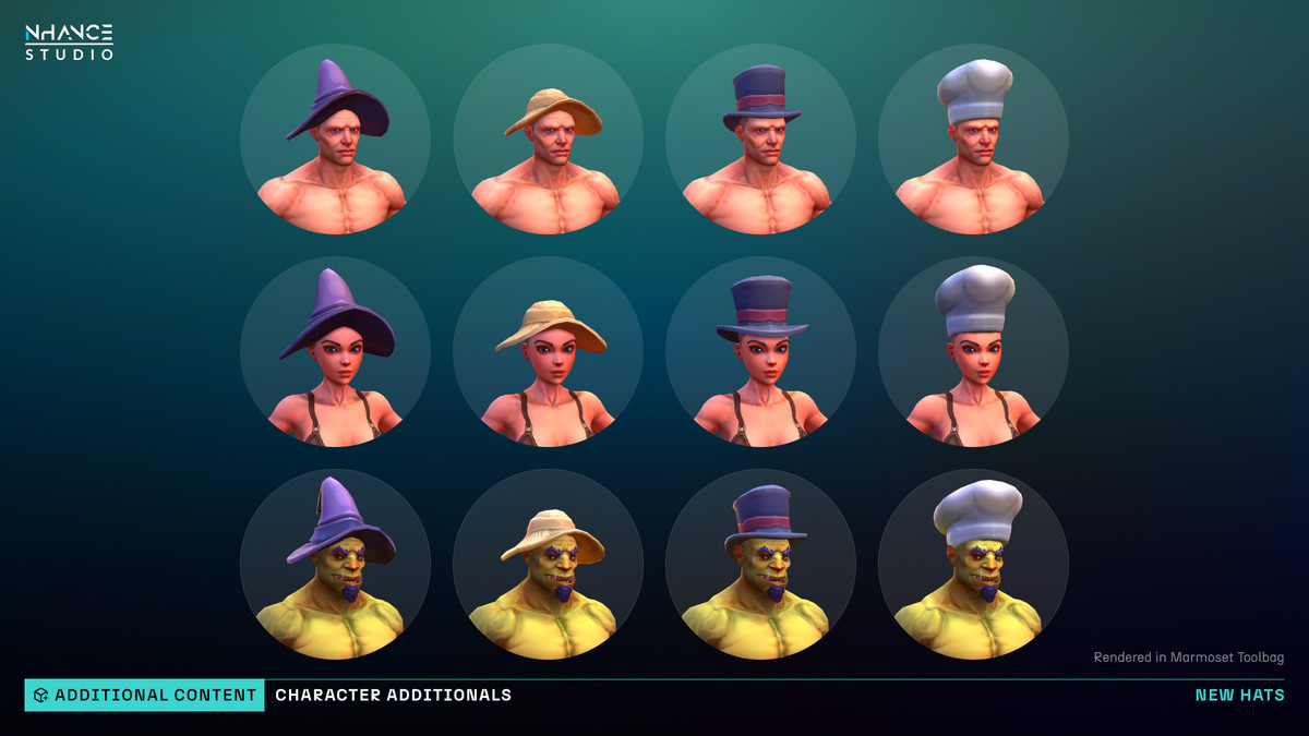 Stylized Character Additional Content