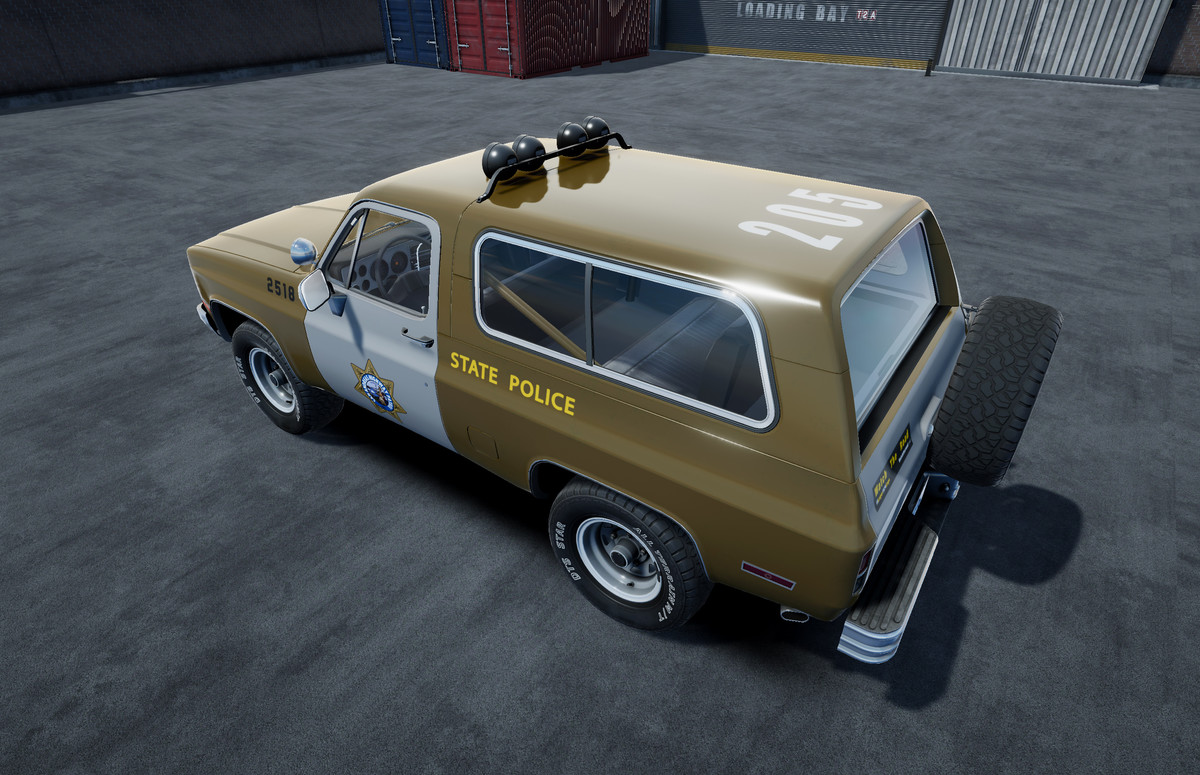 80s Offroad police car
