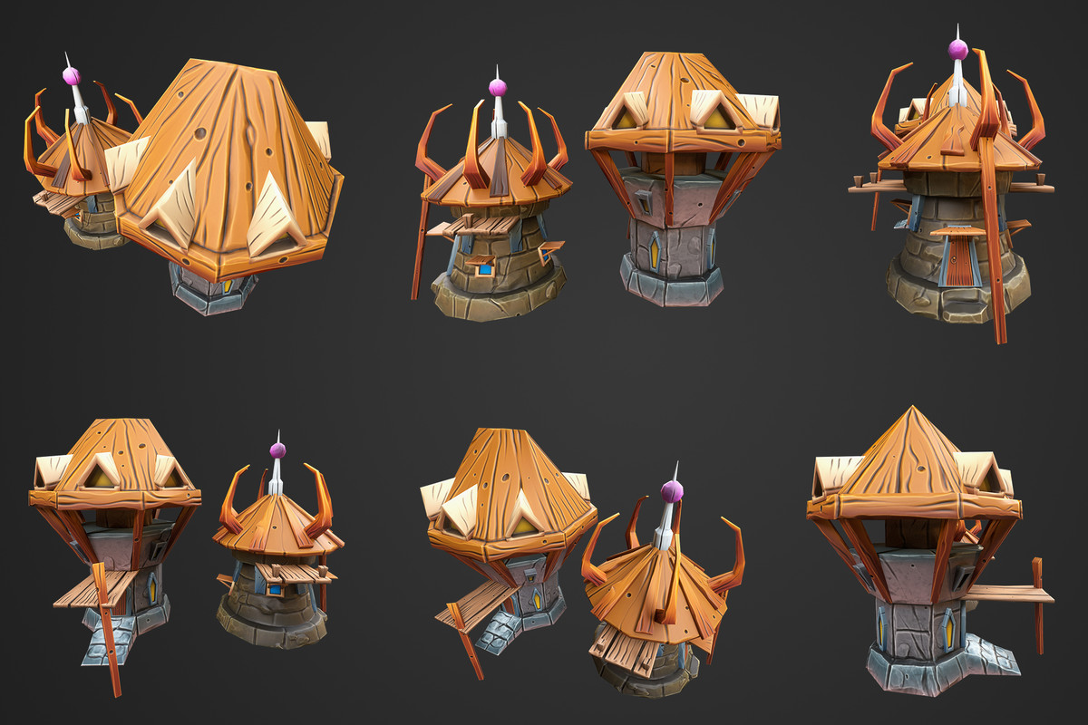 Stylized Fantasy Buildings