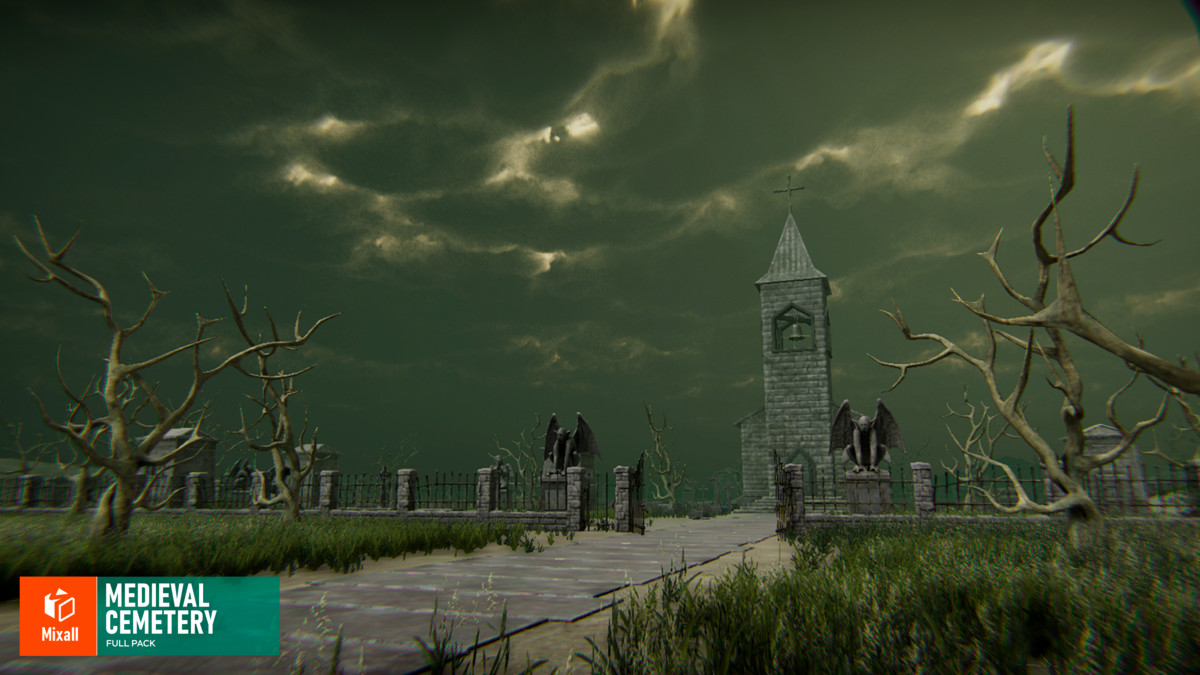 Medieval Cemetery - Full Pack