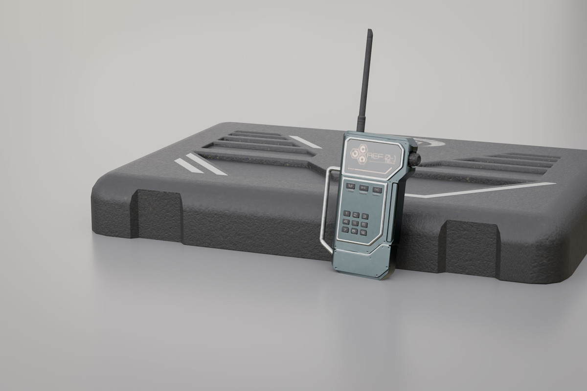 Frontier Comms – Sci-Fi Comms Devices (Animated Distress Beacon + 4 Props)