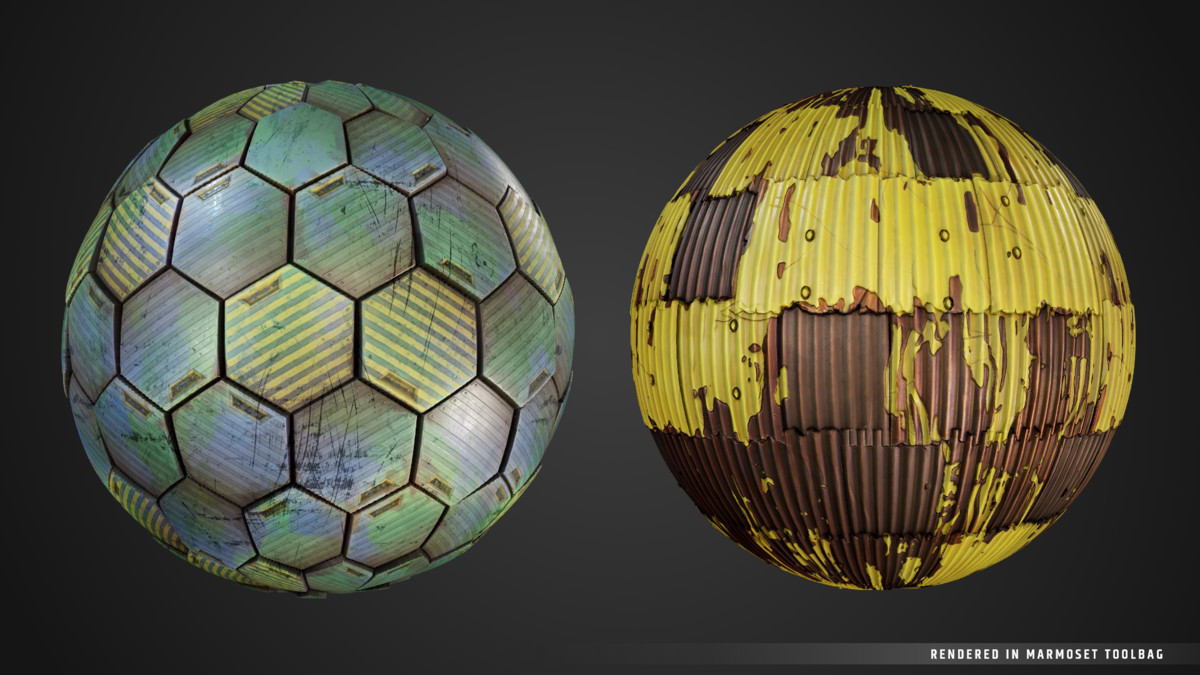 Stylized Junk Town Materials Pack