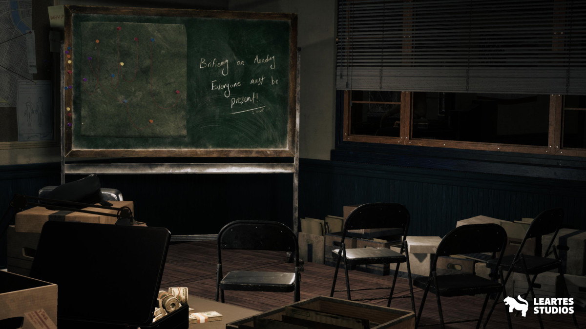 Retro Police Station Environment / Exterior + Interior