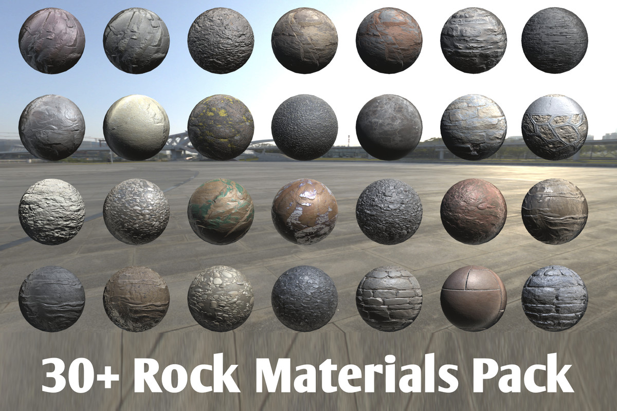 PBR Materials Pack Bundle