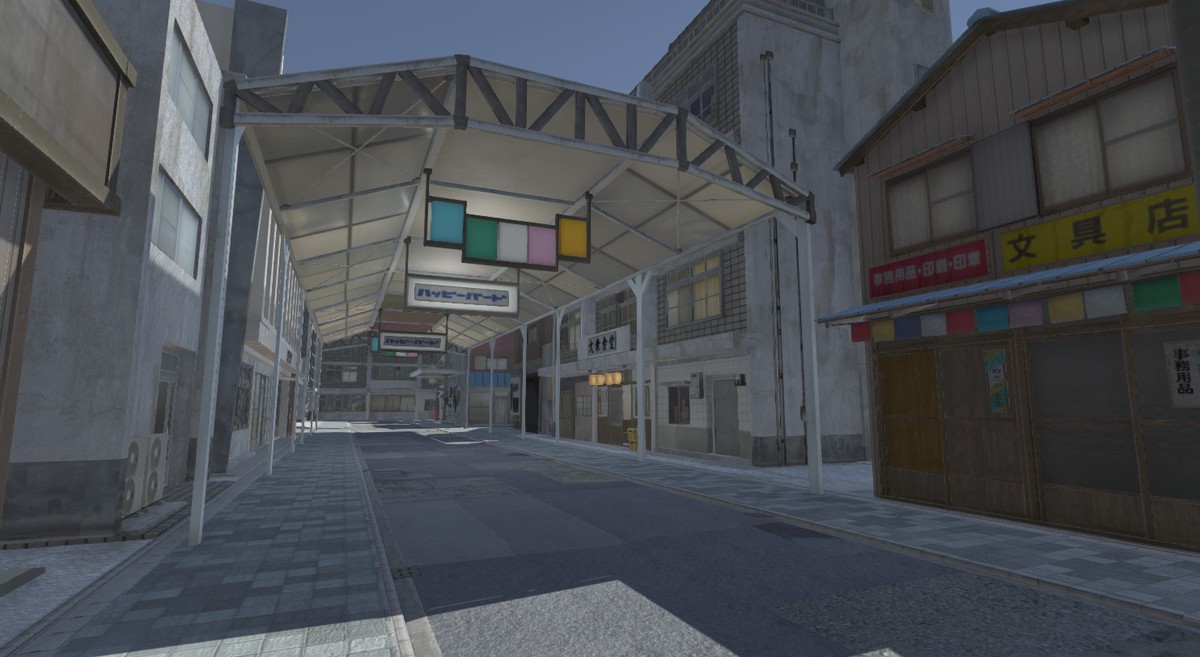 "Shouwa" 80's Japanese town model set vol.3 -Mall