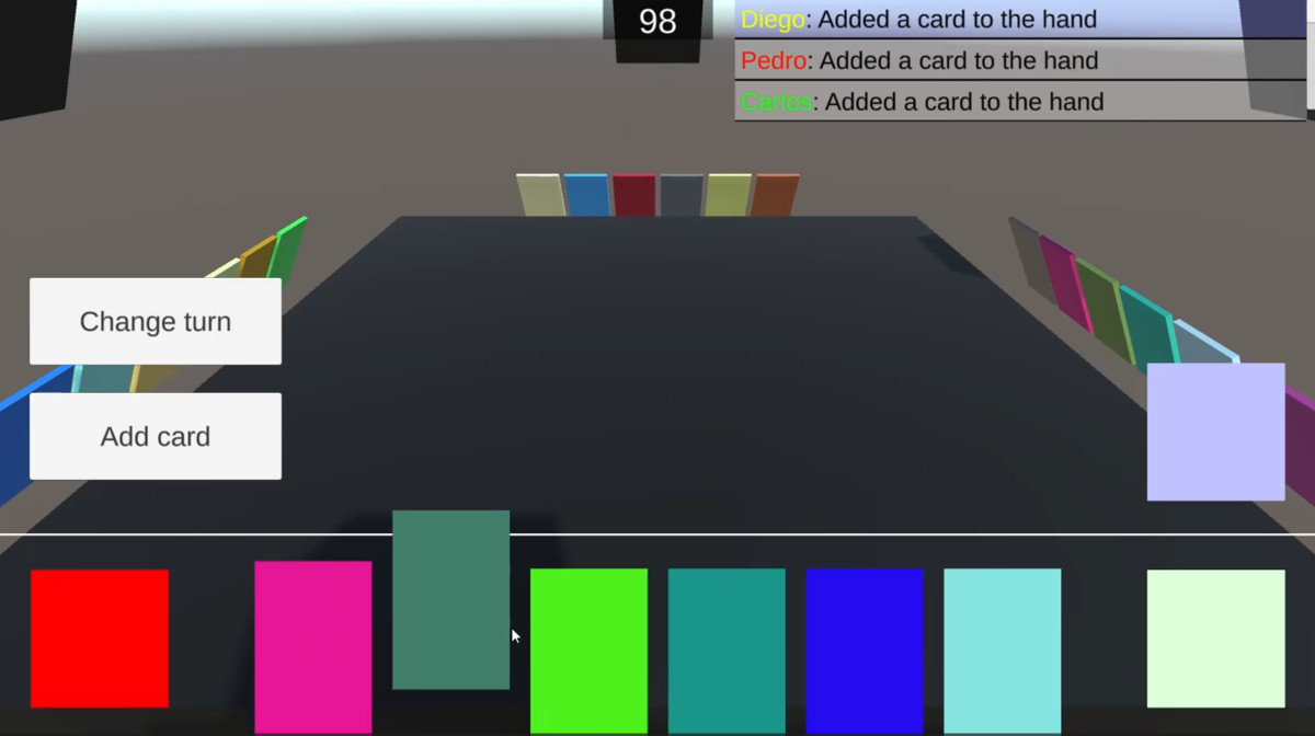 Card draw template