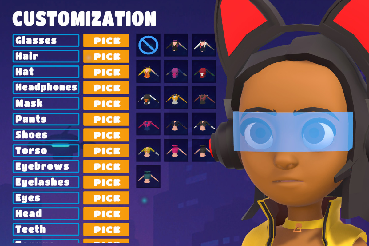 Stylized Cyberpunk Characters