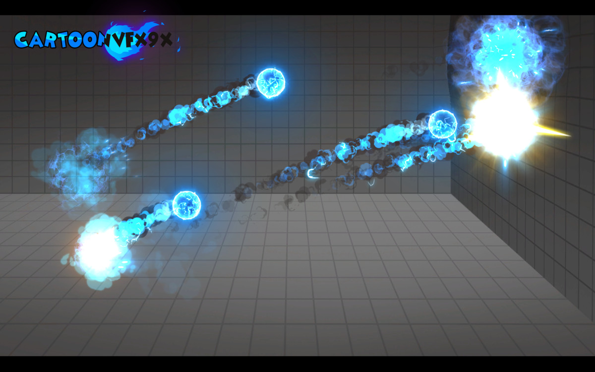 2D Projectiles Muzzle and Hit Vol.2 URP