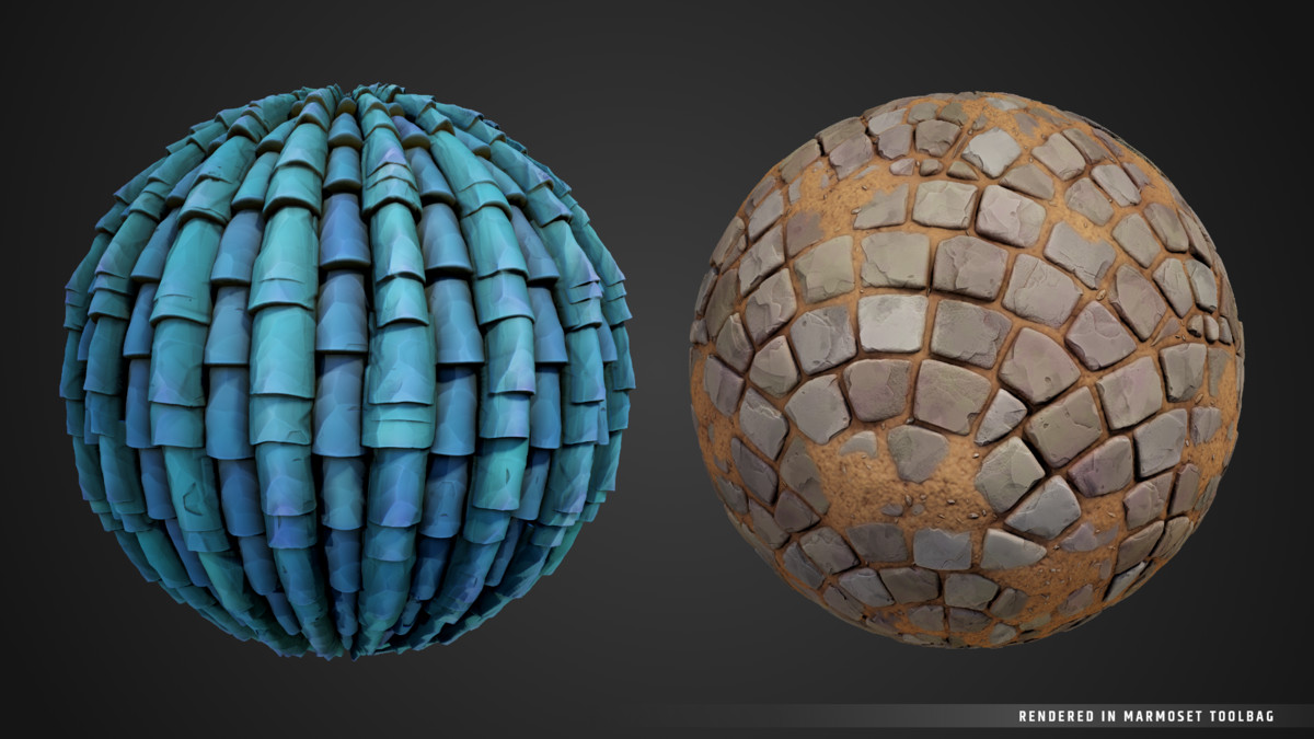 Stylized Village Materials Pack