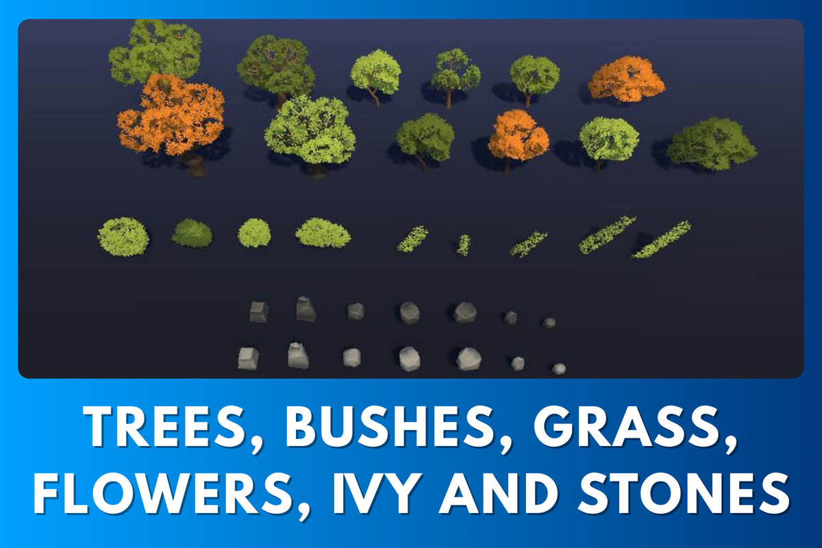 Stylized Nature Models and Shaders