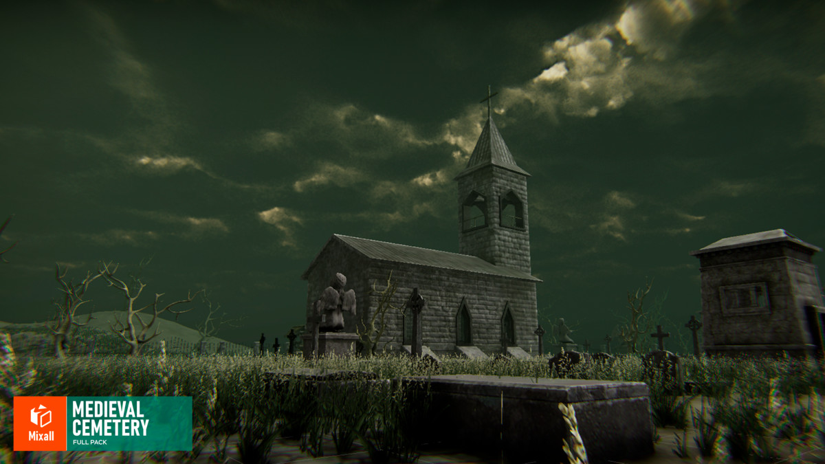 Medieval Cemetery - Full Pack