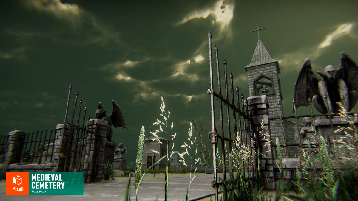Medieval Cemetery - Full Pack