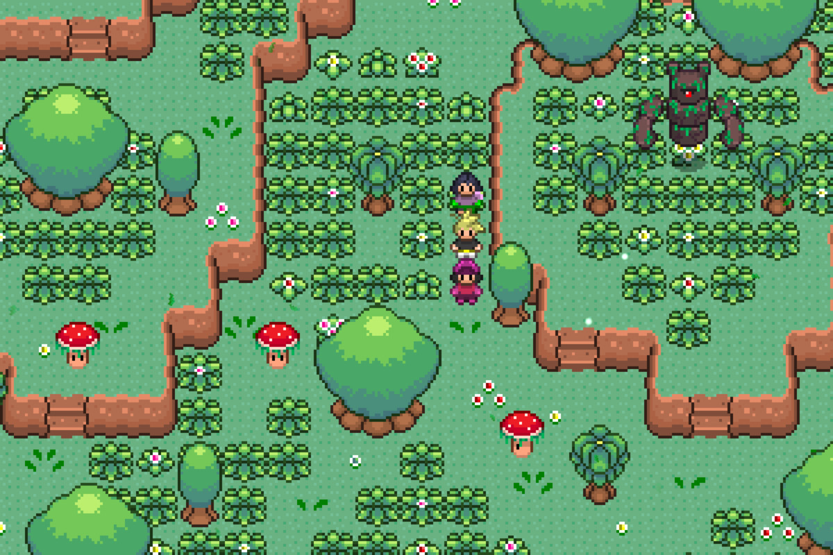2D TopDown Forest Tileset - Fantasy Dreamland