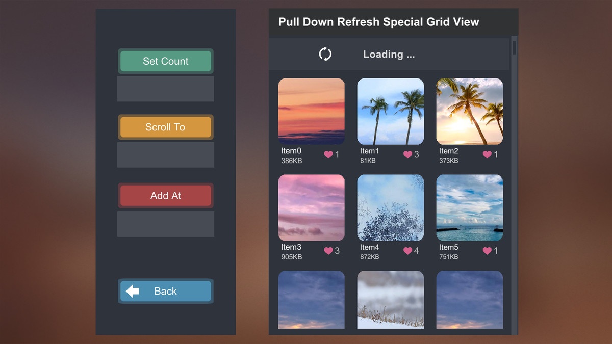 UGUI Super ScrollView