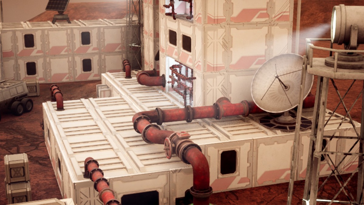 Colony Planet Space Shelter Modular Base