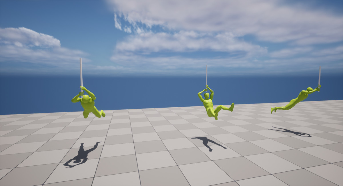 Rope Climb Animation