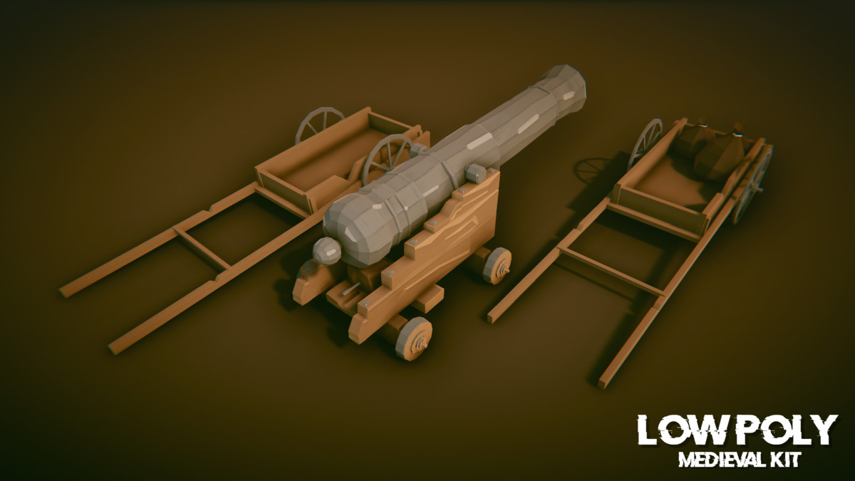 Low Poly Medieval Kit