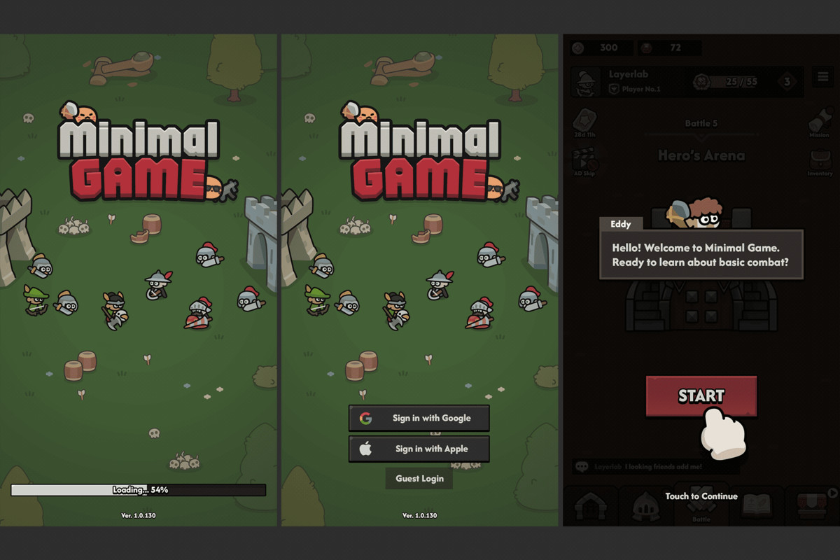 GUI Pro - Minimal Game Dark(+PSD)