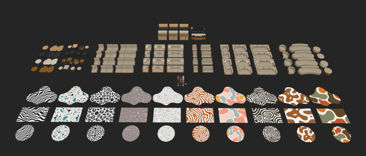 Casual Living Room Pack