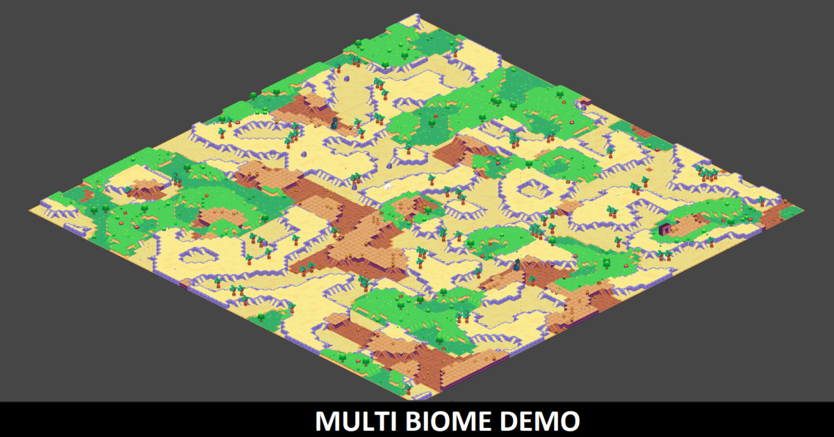 Procedural Isometric Map Generator