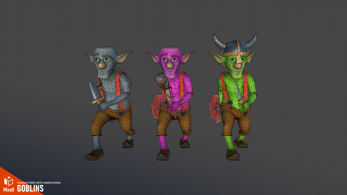 Goblins -characters with animations