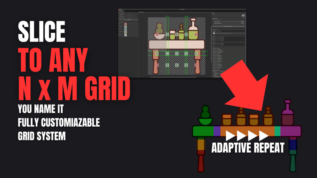 N-Slicer | Next-Gen Sprite Slicing Beyond 9-Slice