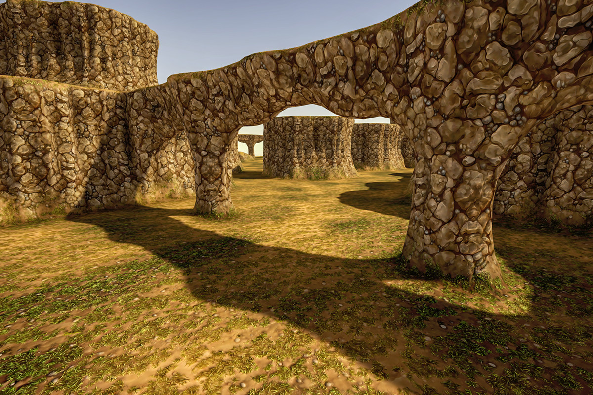 Stylized Modular Cliff 2M