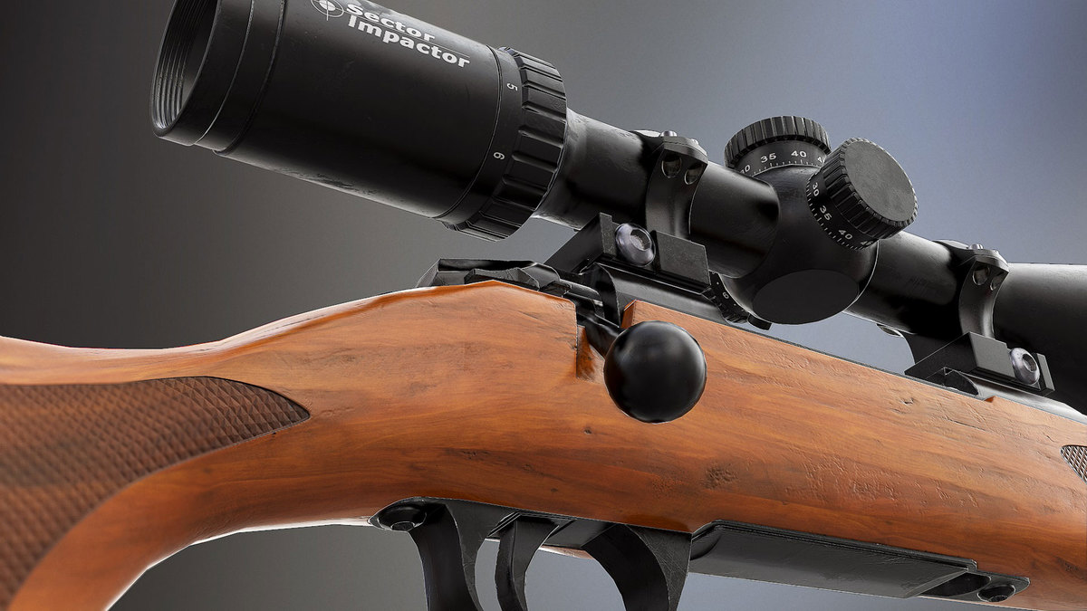 FPS Hunter Rifle 85 - Model & Textures