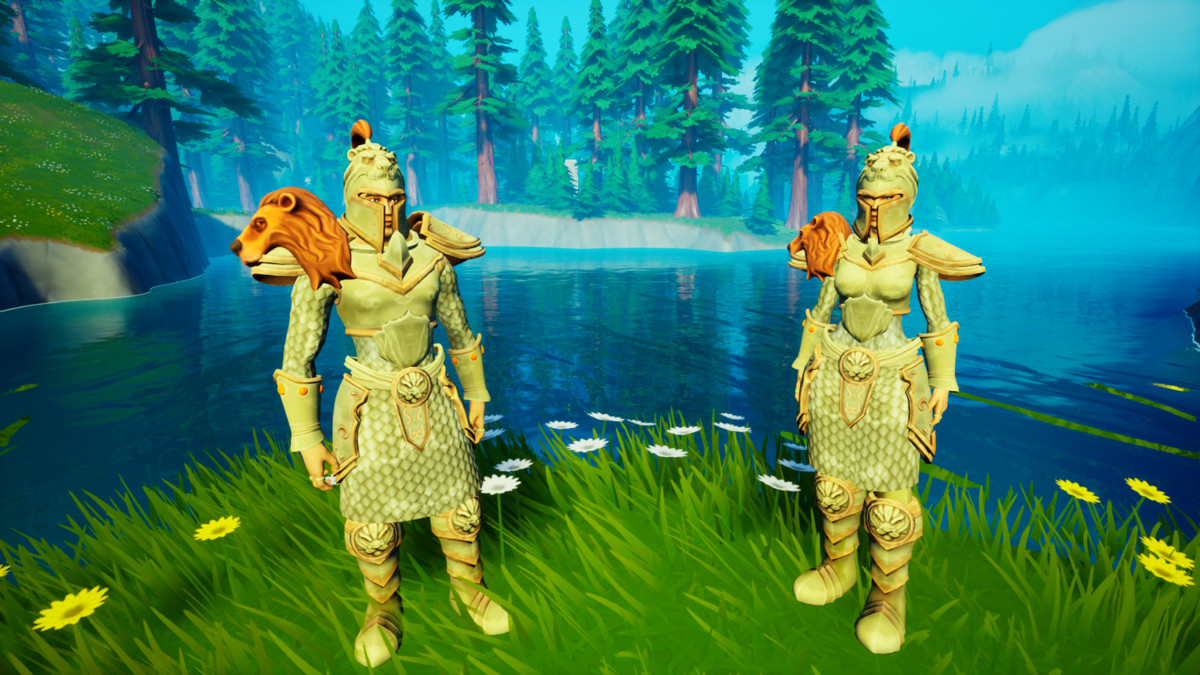 Lion Guard Armor Set - Stylized RPG