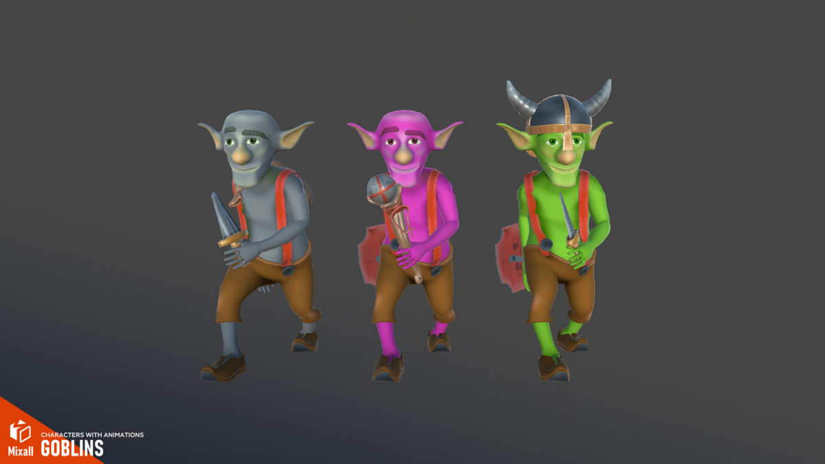 Goblins -characters with animations