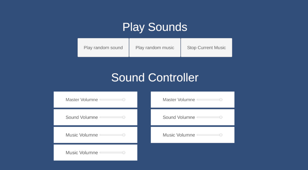 Optimized Components - Sound Manager