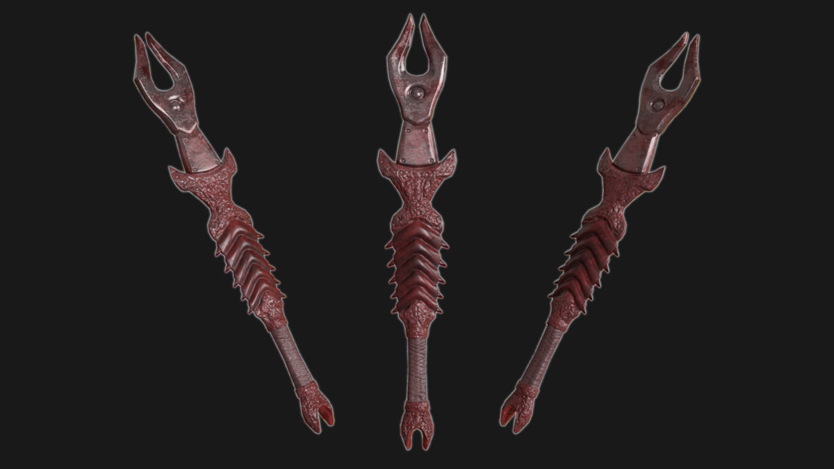 Organic Weapon Sword + Shield Combo