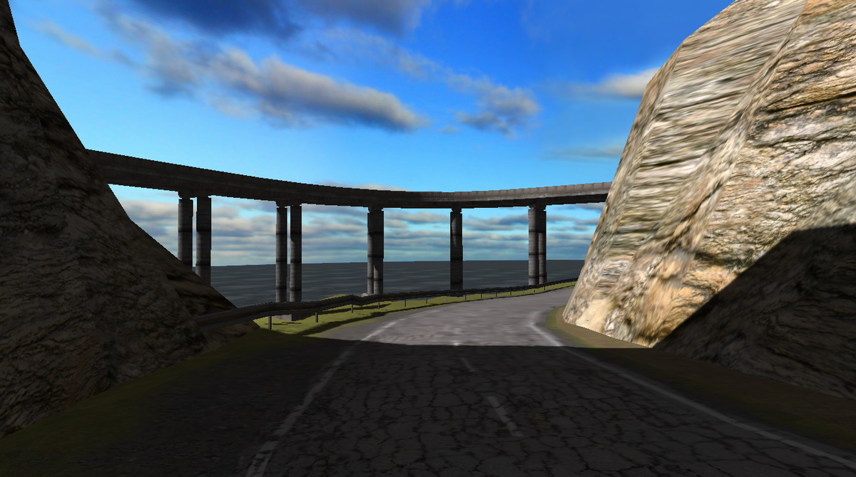 Coast Landscape Racing Track