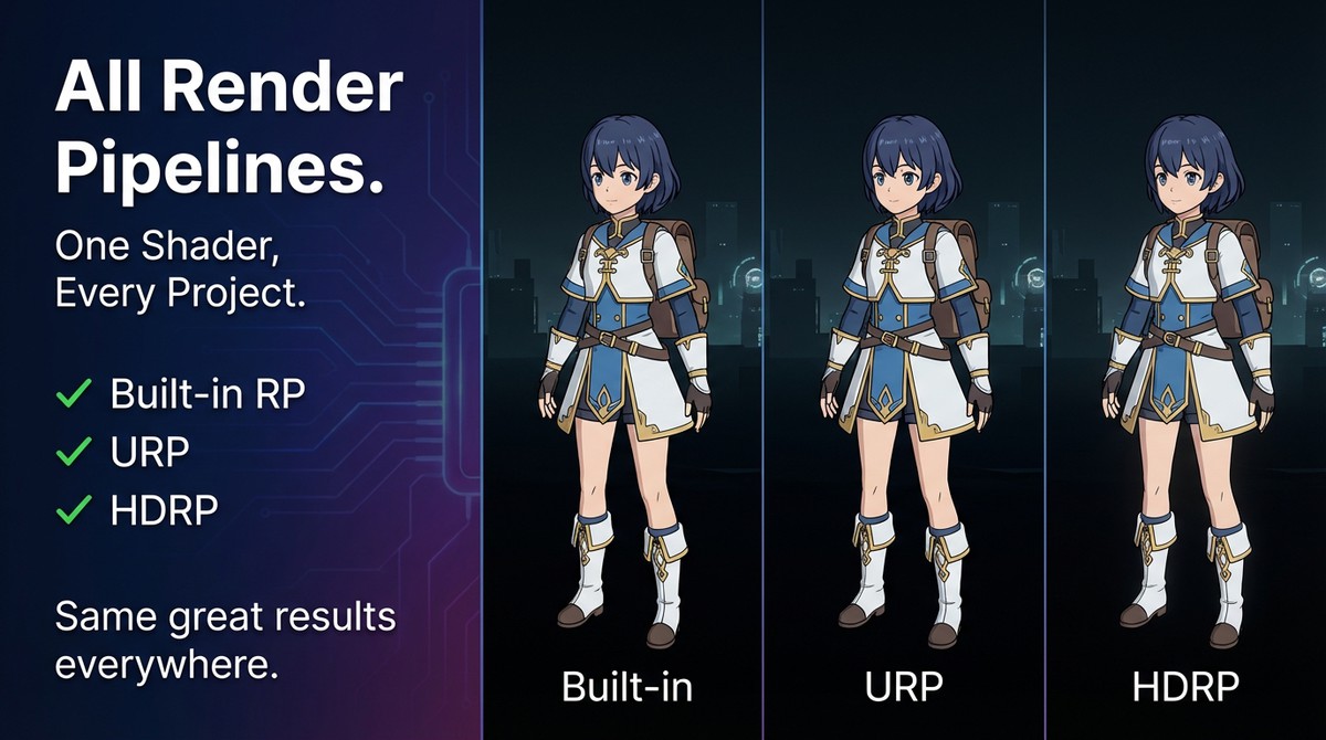 AnimeForge Pro - Ultimate Anime & Toon Shader System