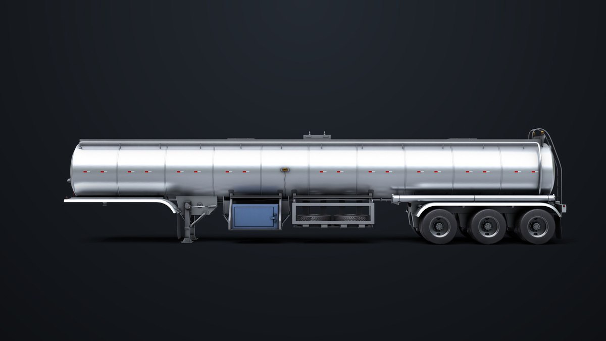 Food Tank Trailer 02 URP HDRP Textures